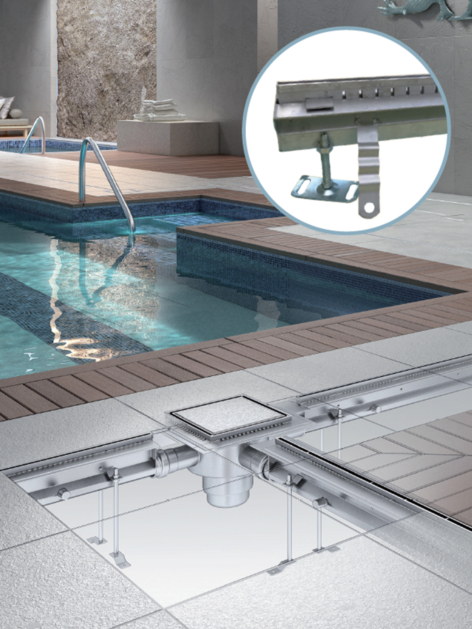 ACO Slot 8 kanali s rasporom